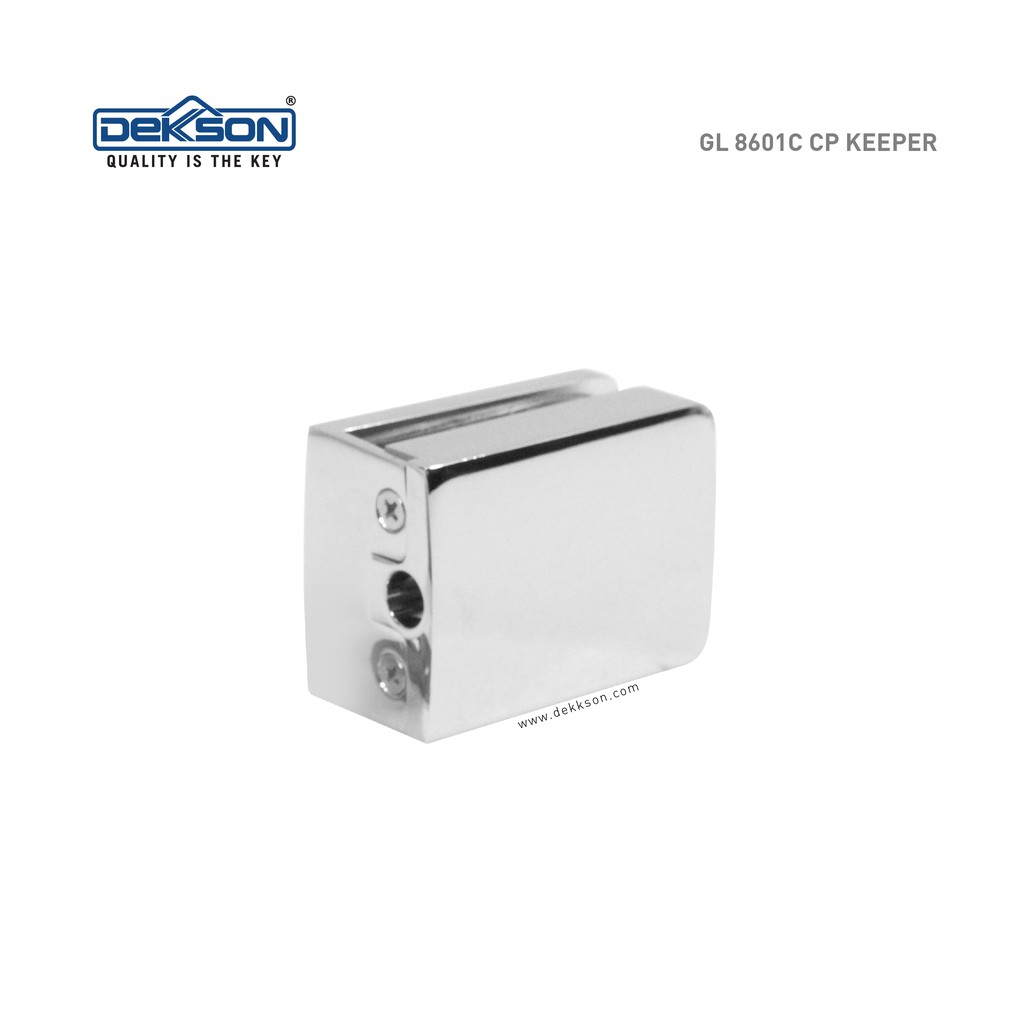 Jual Dekkson Glass Lock 8601C Keeper Silver | Shopee Indonesia