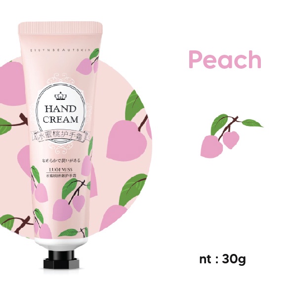 Jual KACHI - LUOFMISS Hand Cream Krim Tangan Alami Natural Pelembab ...