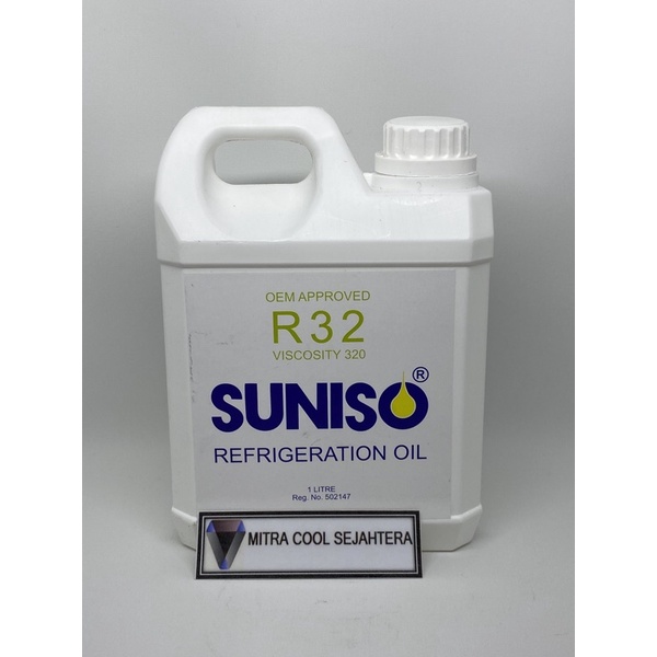 Jual OLI KOMPRESOR OIL SUNISO R32 / R410 / 4GS DERIGEN 1LITER ...