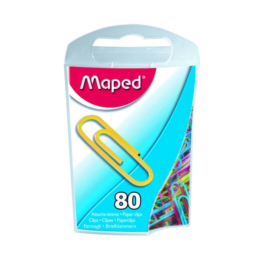 Jual Maped Paper Clip 25mm x80 Vinyl Coated - Box | Shopee Indonesia