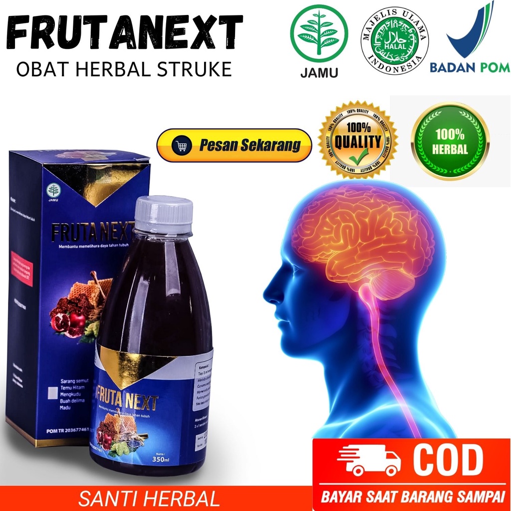 Jual FRUTANEXT Obat Stroke Struk Setruk Struke Ringan Dan BeratFRUTA ...