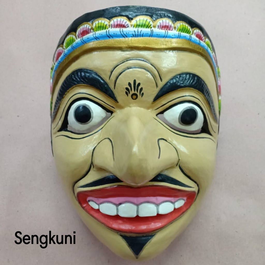 Jual Topeng Braja Wisesa brajamusti baladewa duryudana durna sengkuni ...