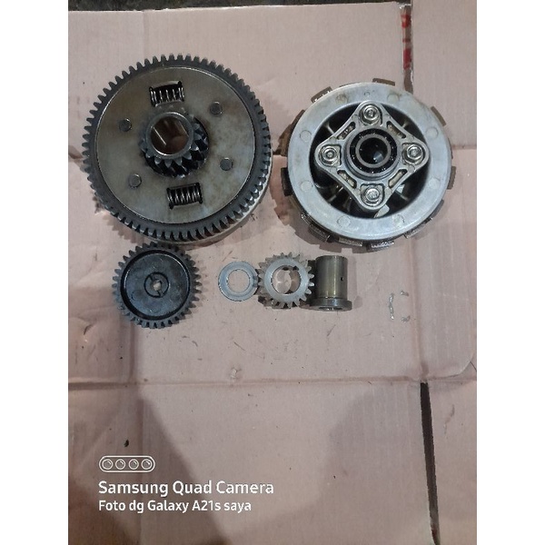 Jual house kopling draft gear rongsel rumah kampas kopling new megapro mono shock fi | Shopee ...