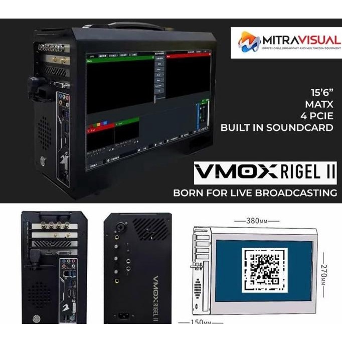 Jual VMOX RIGEL II - Profesional Casing ONLY for VMIX | Shopee Indonesia