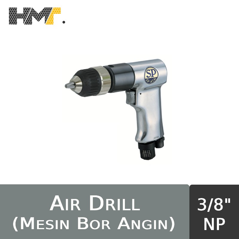 Jual Mesin Bor Angin 3/8" / Air Drill 3/8 NP | Shopee Indonesia
