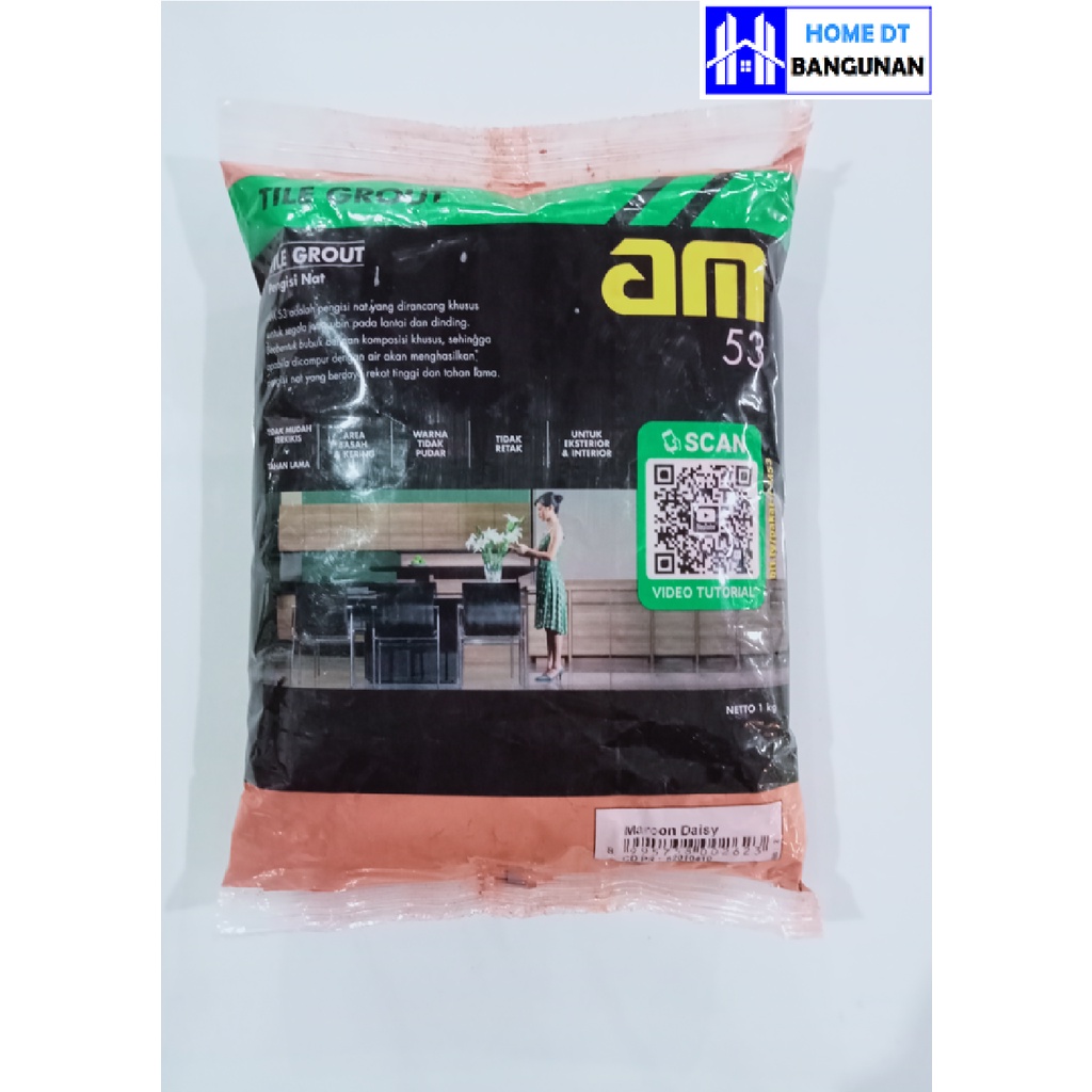 Jual Nat Keramik AM 53 am53 | Pengisi Nat | Tile Grout | Semen Warna ...