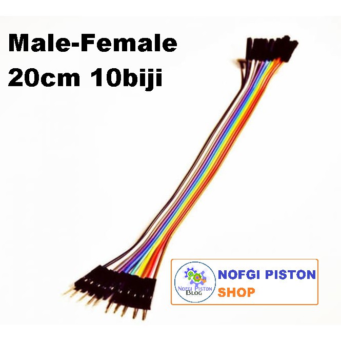 Jual Kabel Jumper Male-Female 20cm - ISI 10 biji | Shopee Indonesia