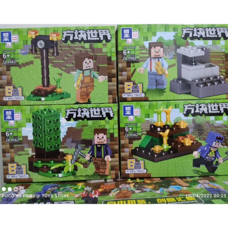 Jual MAENAN MINICREF 8 IN 1/1 ITEM LEGO MINECRAFT GABUNGAN LENGKAP ISI ...