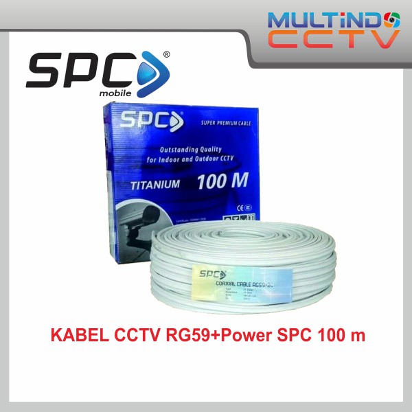 Jual Kabel Cctv 100m Merk SPC RG59 Power 100 Meter | Shopee Indonesia
