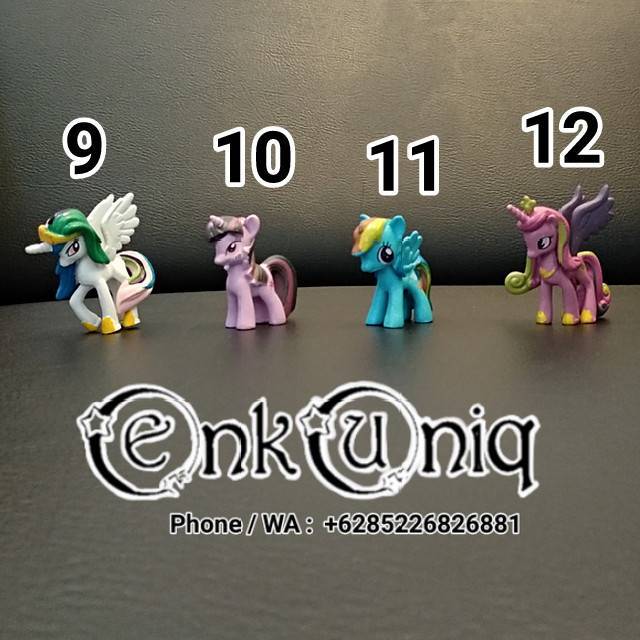 Jual Figure My Little Pony / Karakter My Little Poni / Mainan Kuda Poni ...