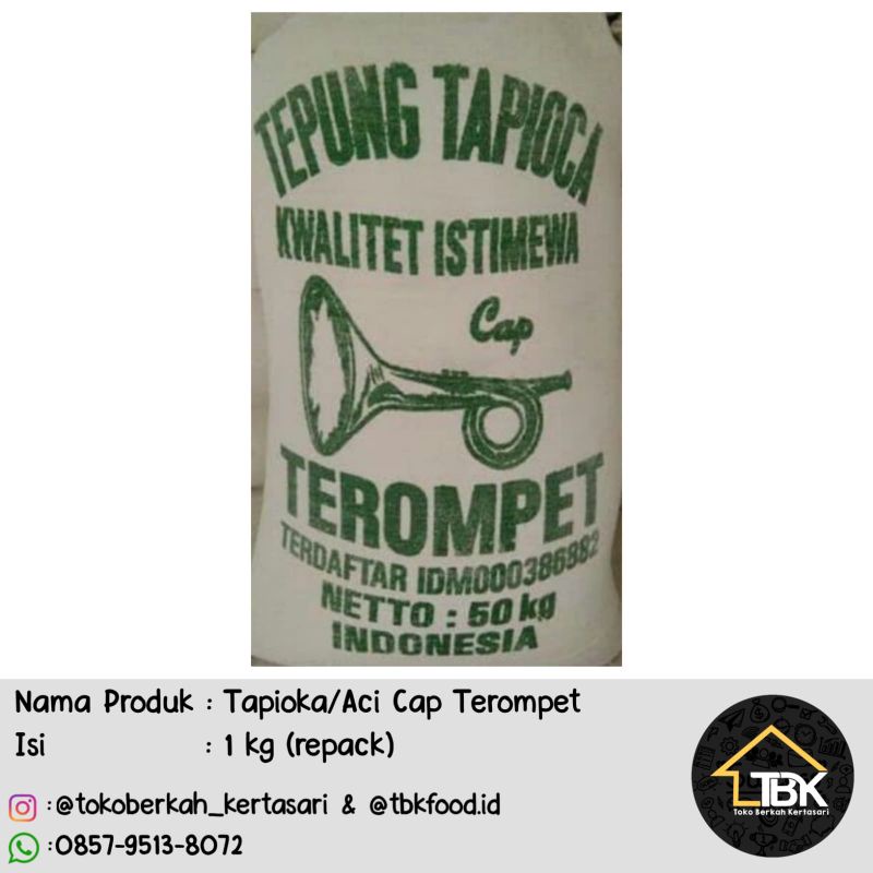 Jual Tepung Tapioka/Aci Cap Terompet | Shopee Indonesia