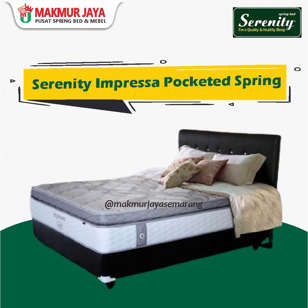 Jual SERENITY IMPRESSA POCKET SPRING | Shopee Indonesia
