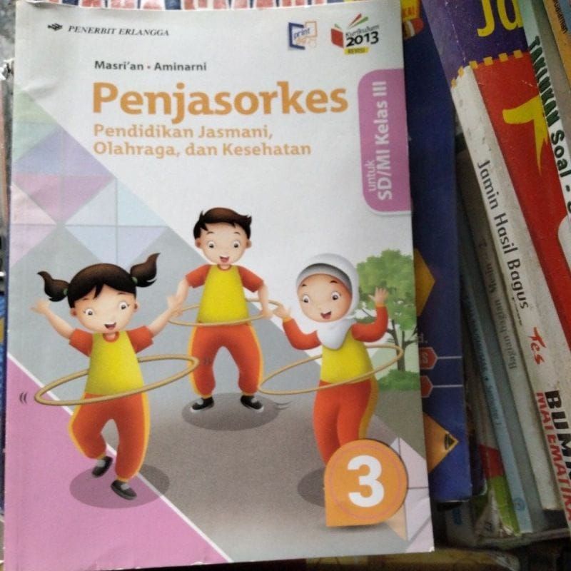 Jual buku pendidikan jasmani olahraga dan kesehatan/penjaskes/penjasorkes kelas 3 sd/III SD ...