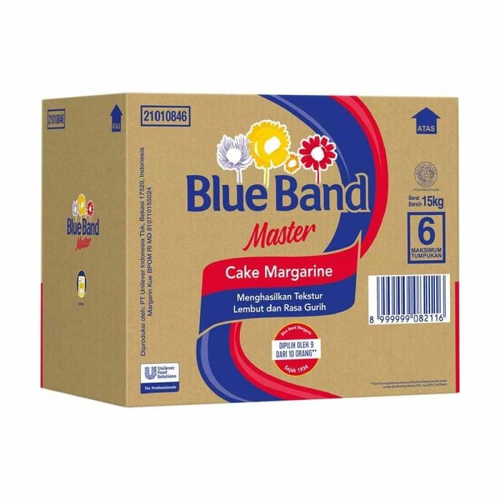 Jual BLUEBAND MASTER 4.5KG REPACK / BLUEBAND MASTER CAKE MARGARINE ...
