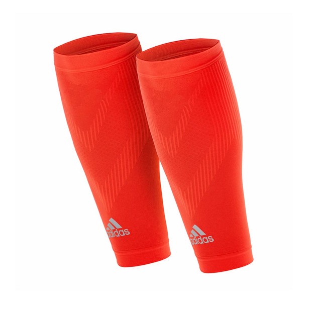 Jual Compression Calf Sleeves Adidas Red (1 PAIR / 1 Pasang) - ORIGINAL ...