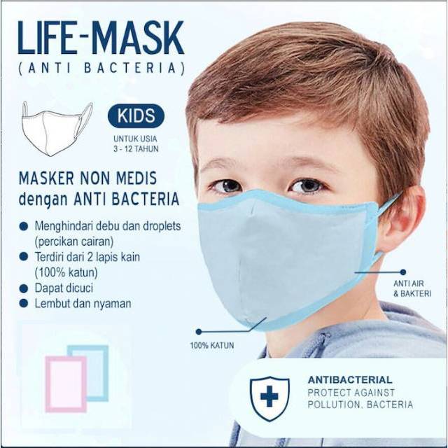 Jual Masker Anti Bakteri/Virus (10pcs) | Shopee Indonesia