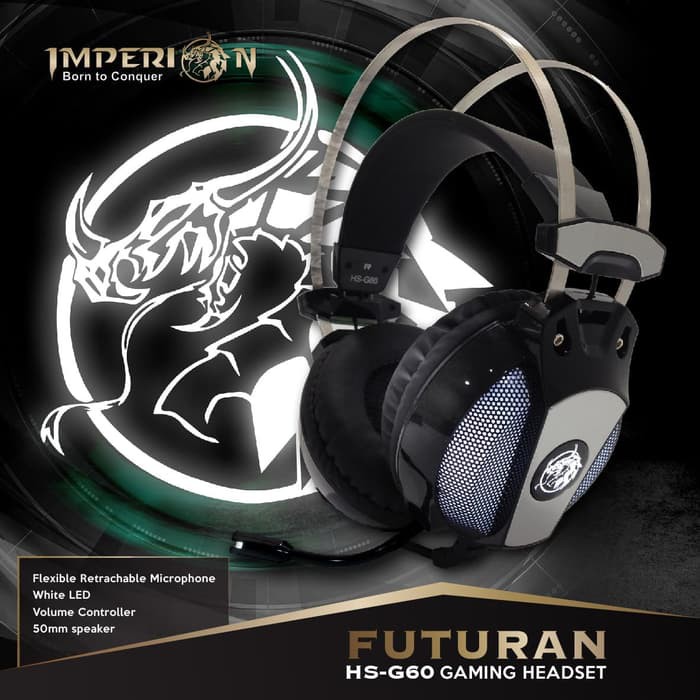 Jual IMPERION FUTURAN HS-G60 GAMING HEADSET | Shopee Indonesia