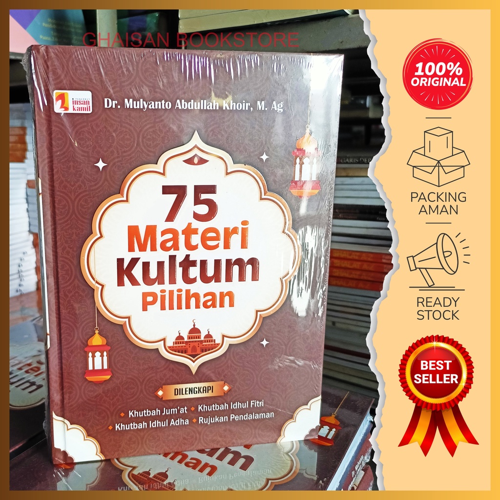 Jual Buku Religi - 75 Materi Kultum Pilihan | Shopee Indonesia Jual Buku Religi - 75 Materi Kultum Pilihan | Shopee Indonesia