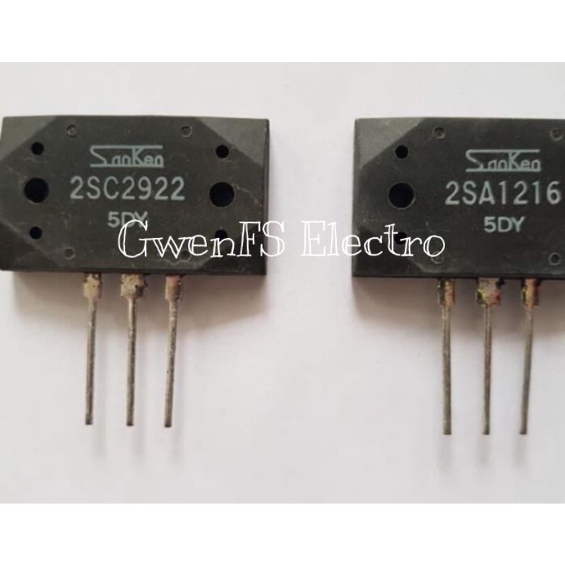 Jual Transistor Sanken 2SA1216 2SC2922 5DY 1216 2922 SA1216 SC2922 RRT | Shopee Indonesia