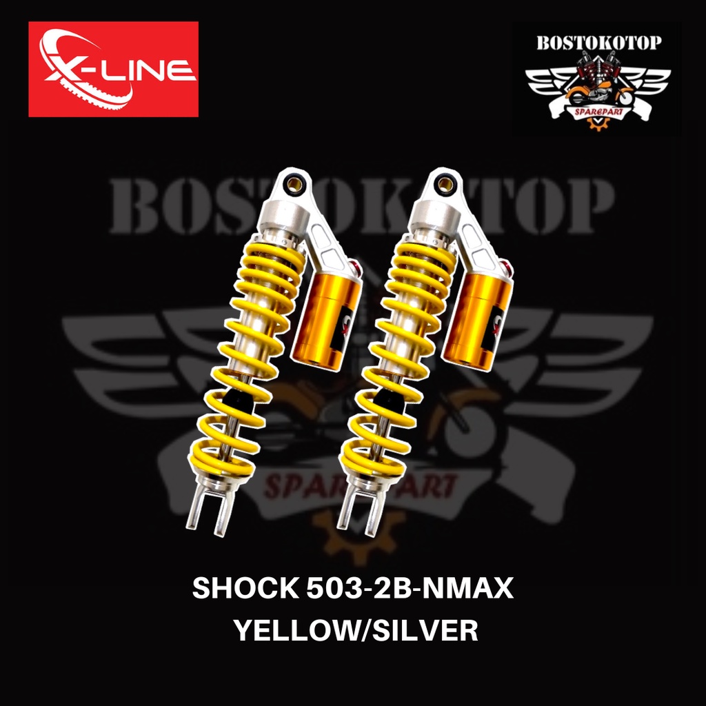Jual X-Line Skok Sok Shock Shockbreaker Variasi Tabung Atas Yamaha NMAX Old Tipe 503 330mm ...
