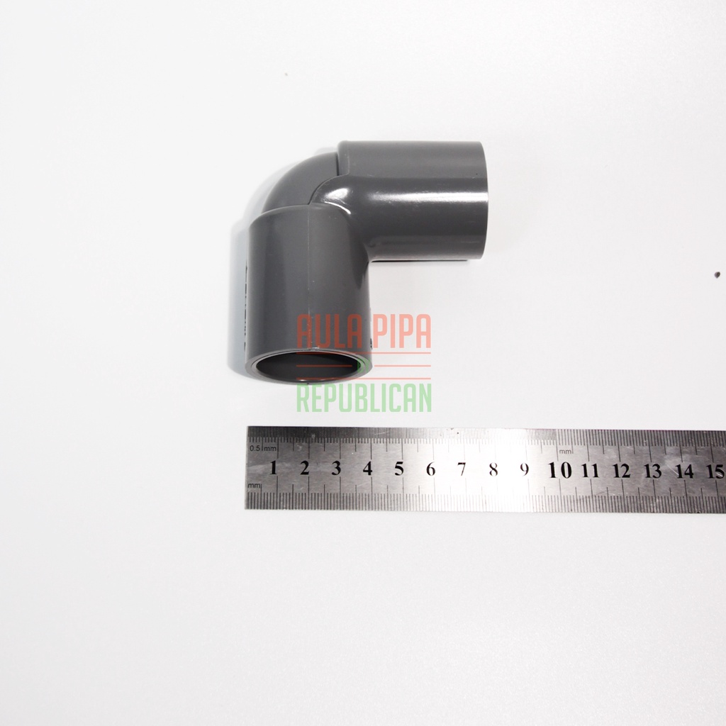 Jual KNEE AW 1“ FITTING PIPA PVC MERK RUCIKA KNIE | ELBOW | KENI | L | Shopee Indonesia
