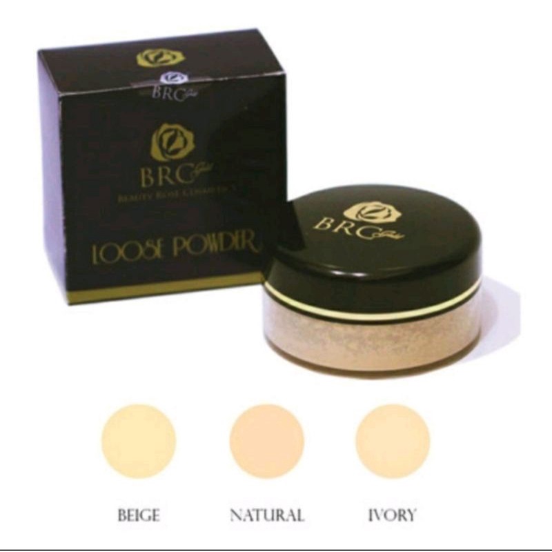Jual Loose Powder BRC Gold Beauty Rose Gold cosmetic | Shopee Indonesia