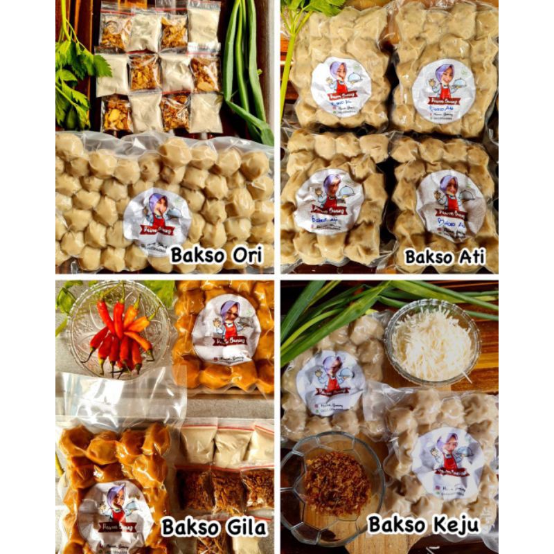 Jual Bakso Premium Pawon Buning - Bakso Halus Ori - Bakso Keju Lumer ...