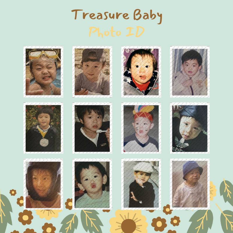 Jual TREASURE BABY ID PHOTO SET (UNOFFICIAL) | Shopee Indonesia