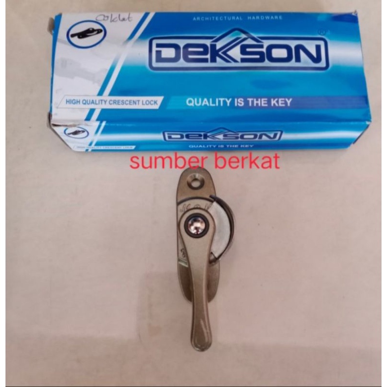 Jual Grendel kuping dekson dc330/cresent lock dekkson dc330 | Shopee ...