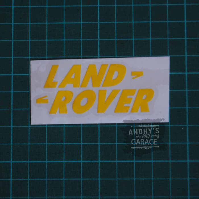 Jual Sticker / Stiker Land Rover 2 | Shopee Indonesia