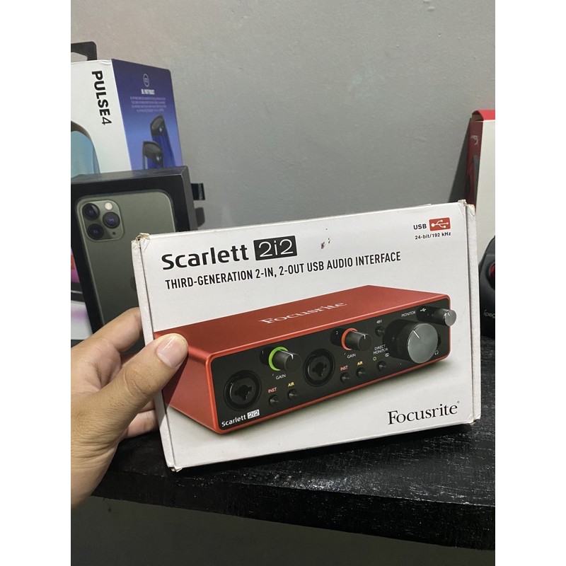 Jual focusrite scarlett 2i2 3rd gen | Shopee Indonesia