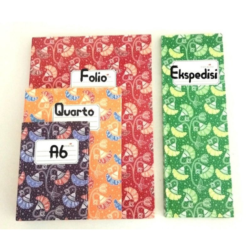 Jual BUKU BATIK PIUTANG BESAR FOLIO, QUARTO, EXPEDISI, A6 | Shopee ...