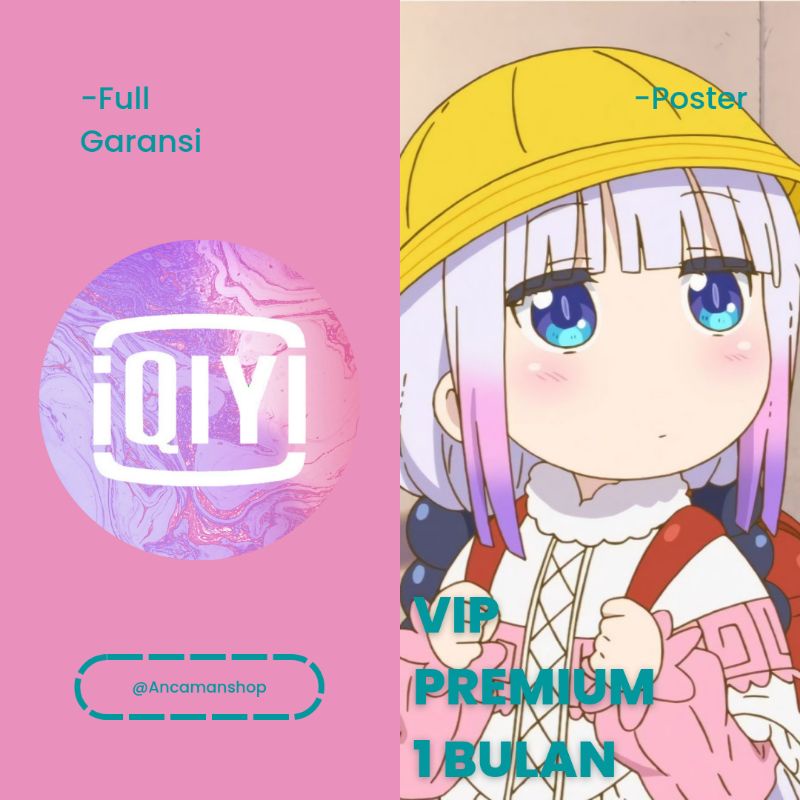 Jual poster IQIYI VIP PREMIUM 1 BULAN FULL GARANSI | Shopee Indonesia