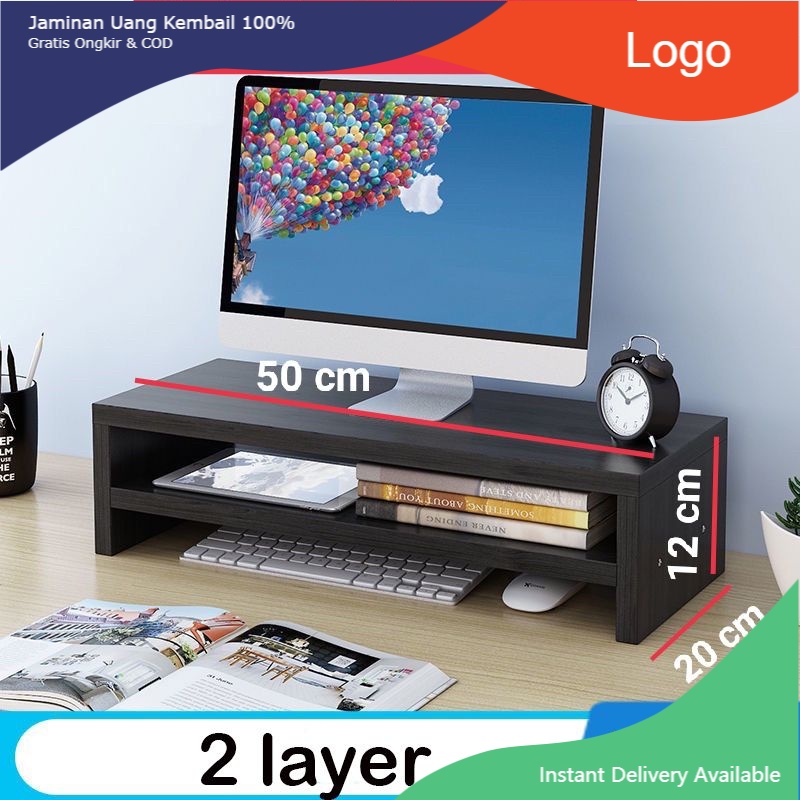 Jual Stand monitor dudukan monitor tempat monitor meja komputer ...
