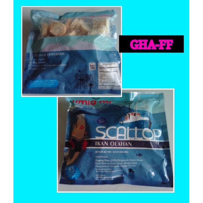 Jual SCALLOP IKAN UMIA-MI 500g | Shopee Indonesia
