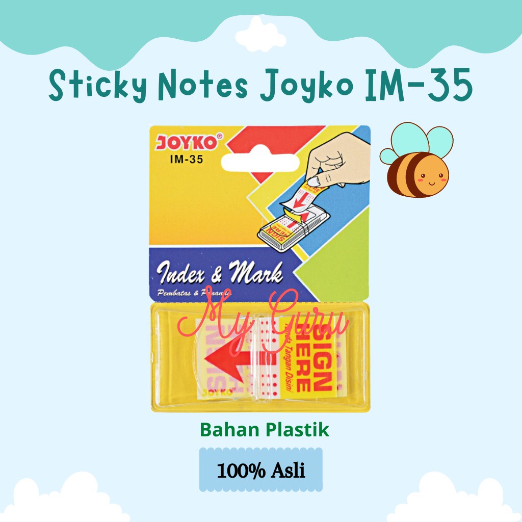 Jual [SET] JOYKO INDEX & MARK PENANDA PEMBATAS MEMO STICKY NOTES IM-35 ...