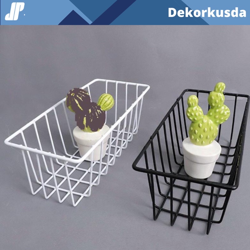 Jual KESI KERANJANG BESI GANTUNG TEMPAT RAK BUMBU DAPUR KERANJANG ...