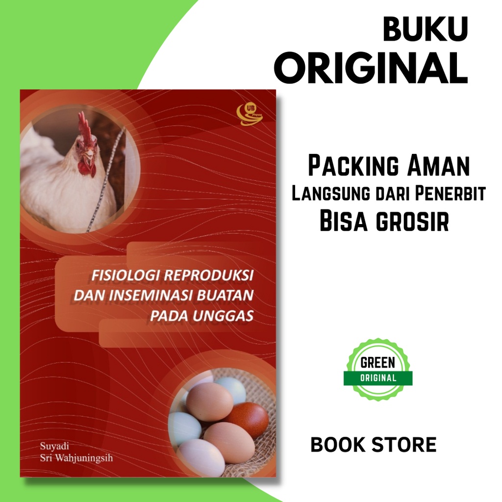 Jual (BUKU ORI) Fisiologi Reproduksi dan Inseminasi Buatan pada Unggas | Shopee Indonesia