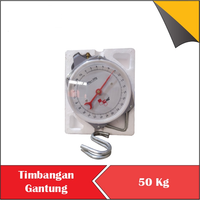 Jual TIMBANGAN GANTUNG BESI 50KG ANALOG Hanging Scale 50 KG | Shopee ...