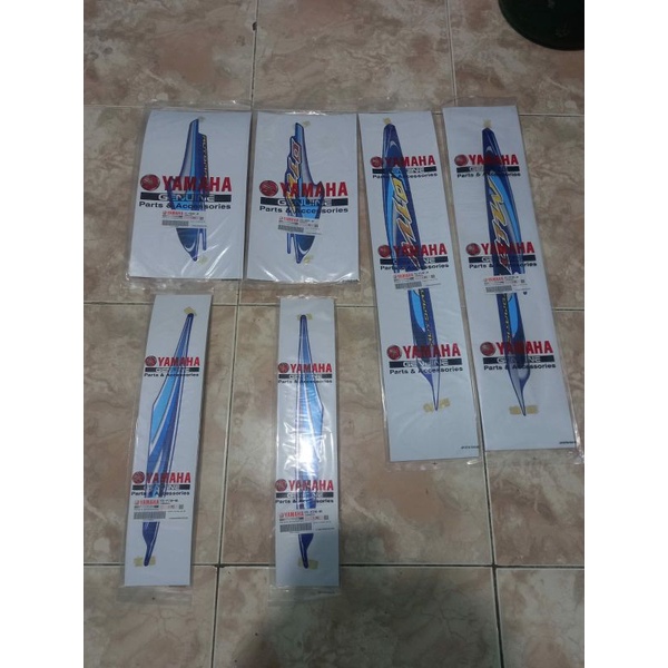 Jual STRIPING/STICKER BODY MOTOR ORIGINAL YAMAHA MIO SPORTY 2007 WARNA ...