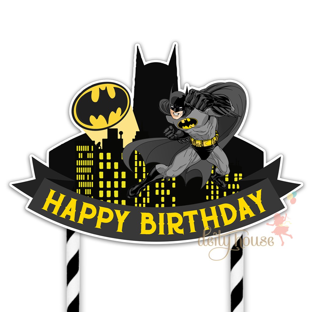 Jual Cake Topper - Batman | Shopee Indonesia