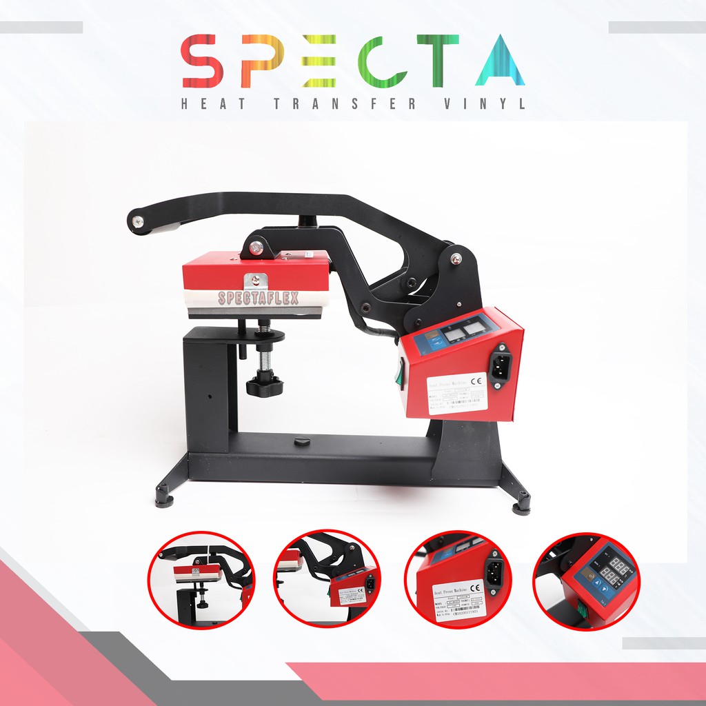 Jual SPECTA MESIN HOT PRESS EMBOSS LOGO COMBO | PRESS CAP, LOGO, PENA ...