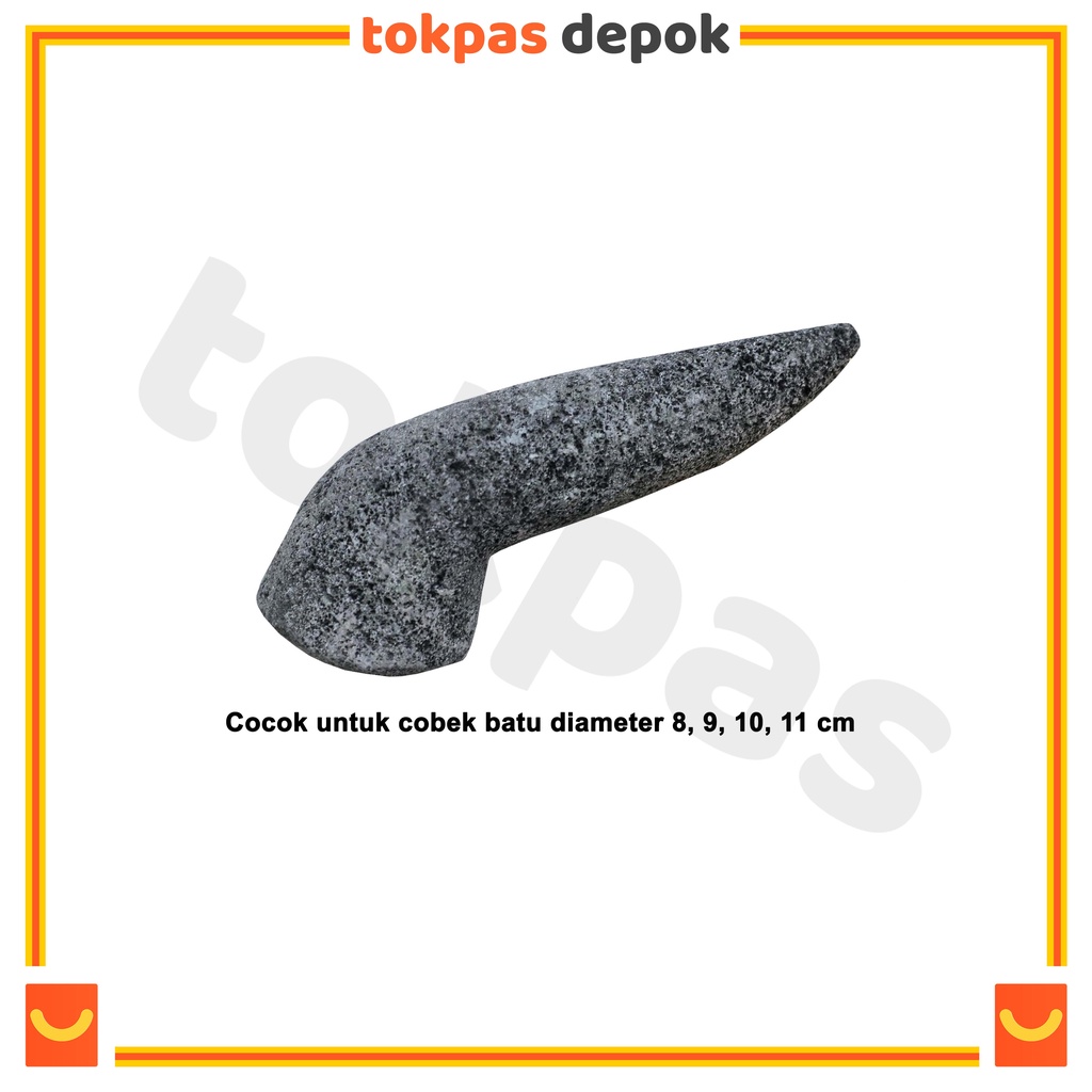 Jual Ulekan Batu Mini Ulegan Kecil dari Batu Asli MG-015-A | Shopee ...