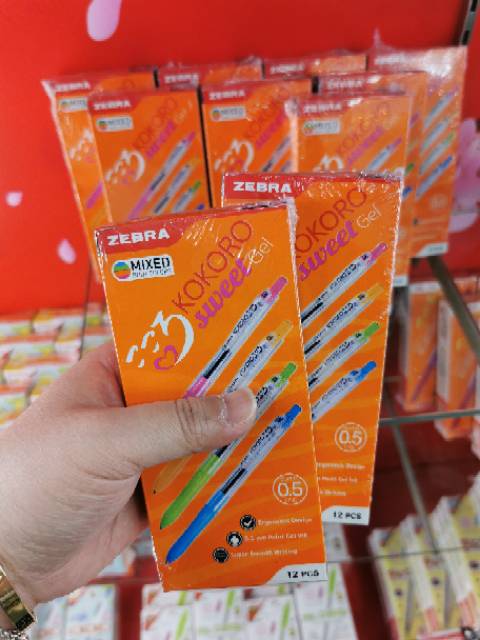 Jual (TINTA HITAM LUAR WARNA) PROMO HEBOH KOKORO SWEET BLACK INK MIX 4 ...