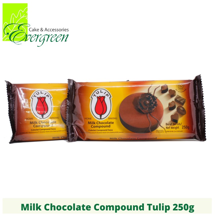 Jual Tulip Milk Compound Chocolate 225g | Shopee Indonesia