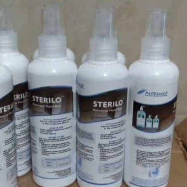Jual STERILO Antiseptic Hand Rub 250ml | Shopee Indonesia