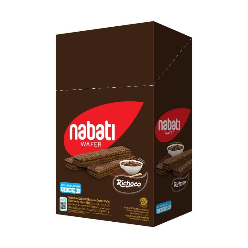 Jual Wafer Nabati Richese dan Richoco Wafer Rasa Keju dan Coklat ( 1 ...
