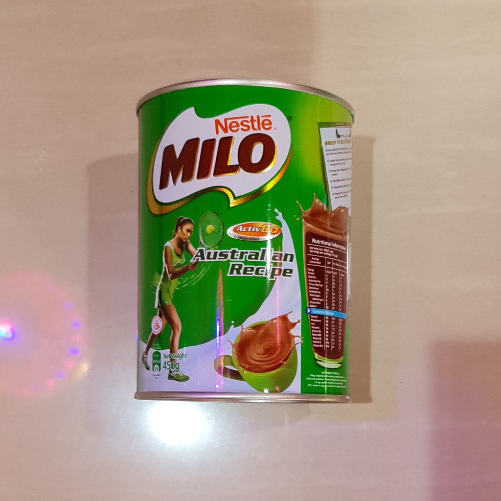 Jual Milo Instant Kaleng Australian Recipe Rich & Creamy Singapore 450 ...