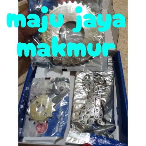 Jual GEAR RANTAI SET HONDA SUPRA X 125 HFI 420 H X 108 14 X 36T ASB | Shopee Indonesia
