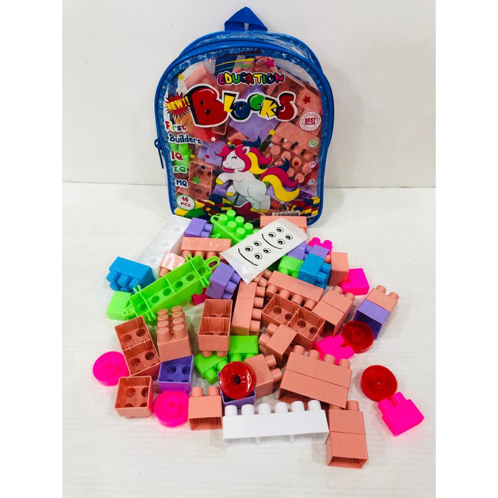 Jual PROMO MAINAN BLOCK SUSUN / MAINAN BONGKAR PASANG / MAINAN KREATIF ...